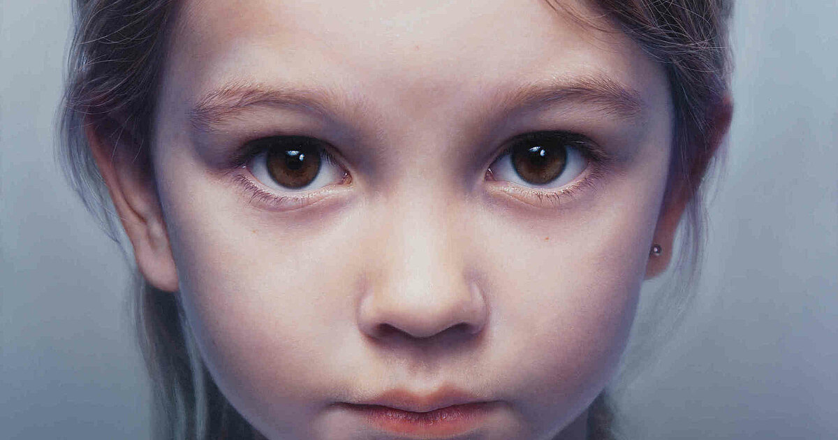 Helnwein Gottfried - originale Bilder/Head of a Child 25 (Croi ...